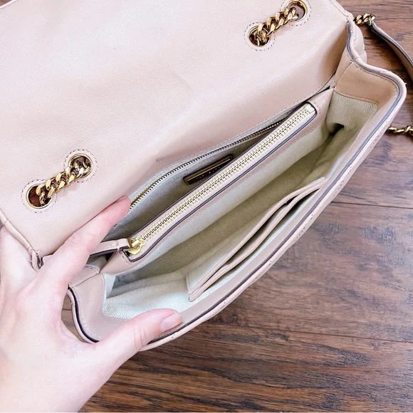 Tory Burch | Bags | Tory Burch Kira Chevron Convertible Shoulder Bag ...